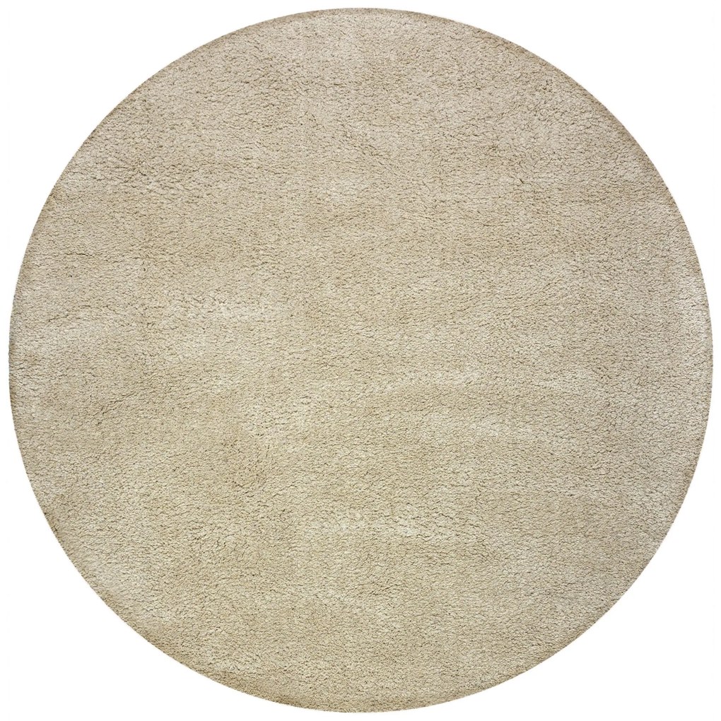 Flair Rugs koberce Kusový koberec Snuggle Natural kruh - 133x133 (průměr) kruh cm