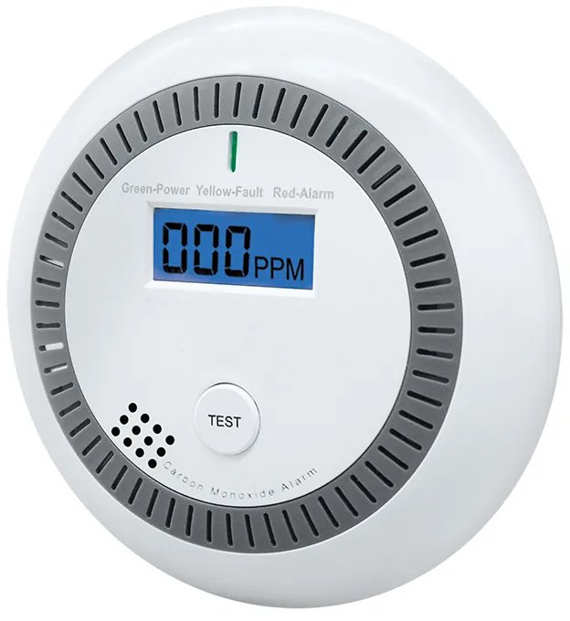 SOLIGHT Detektor spalin CO + alarm, 85dB, 3x AAA baterie