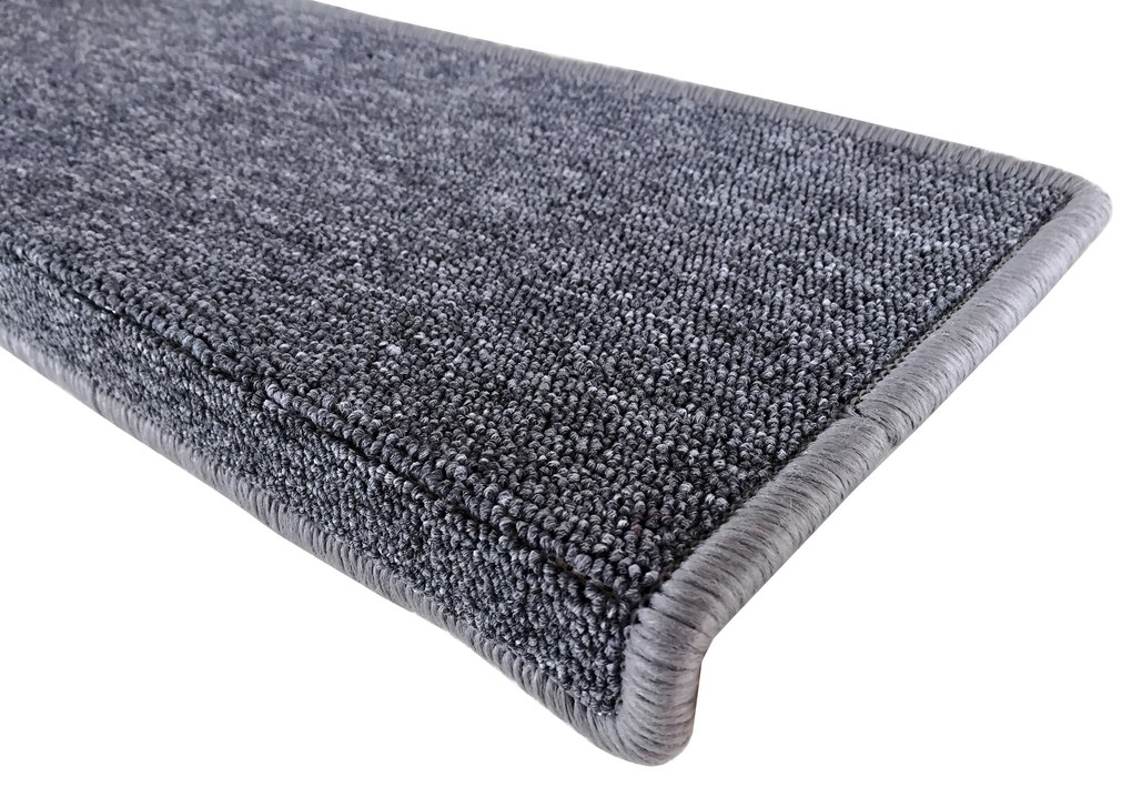 Vopi Nášlapy na schody Astra šedá obdélník, samolepící - 25x80 obdélník (rozměr včetně ohybu)