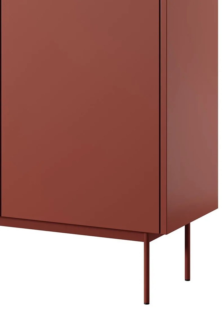Konferenční stolek COLOR L97 - červená