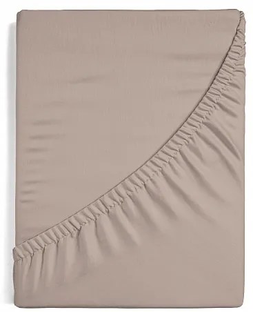 Matějovský napínací prostěradlo jersey Světle hnědé na matraci: 70 x 140 cm