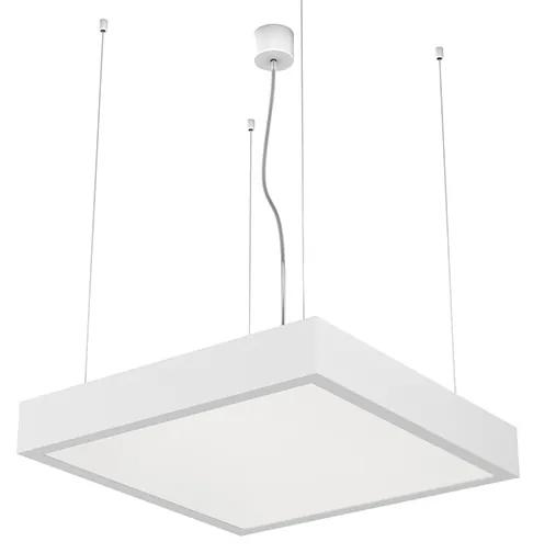 RENDL R13710 STRUCTURAL LED závěsné svítidlo, hranatá technická bílá