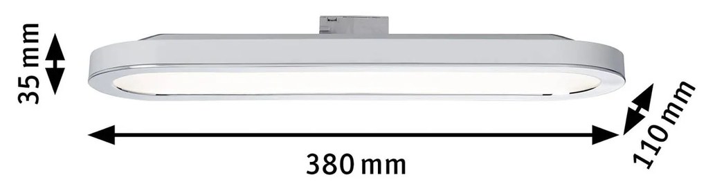 Paulmann URail Board LED panel v bílé barvě