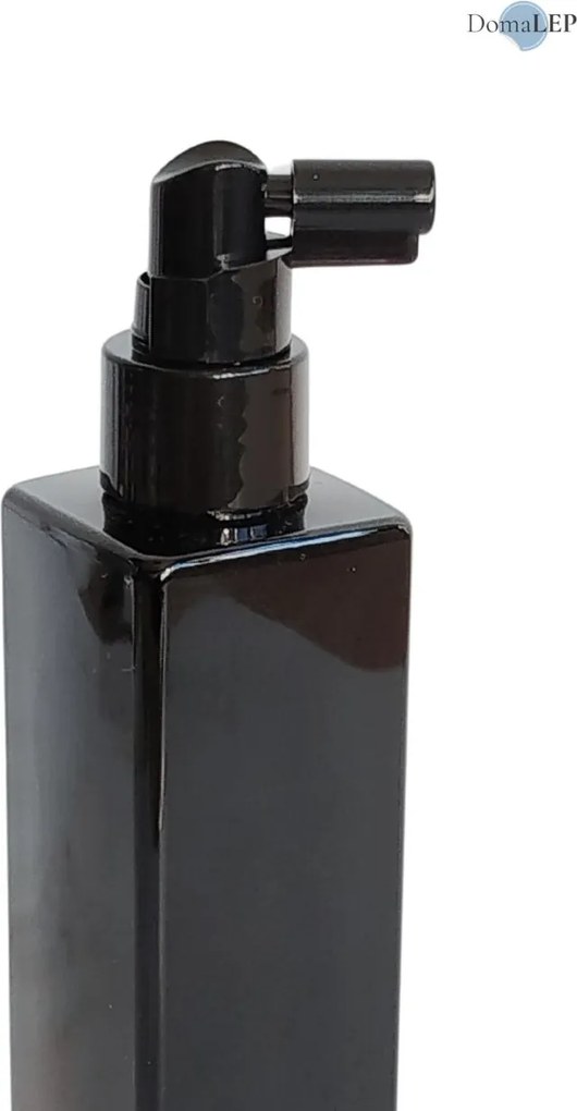 Dávkovač na mýdlo 250 ml černý s černým sprejem LUNA