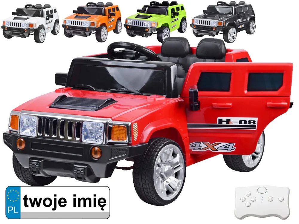 Dětské elektrické auto HUMMER Velocity Bílé