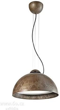 Il Fanale 257.34.FF Galileo, venkovní závěsné svítidlo ze železa, 4x46W E27, prům. 80cm, IP55