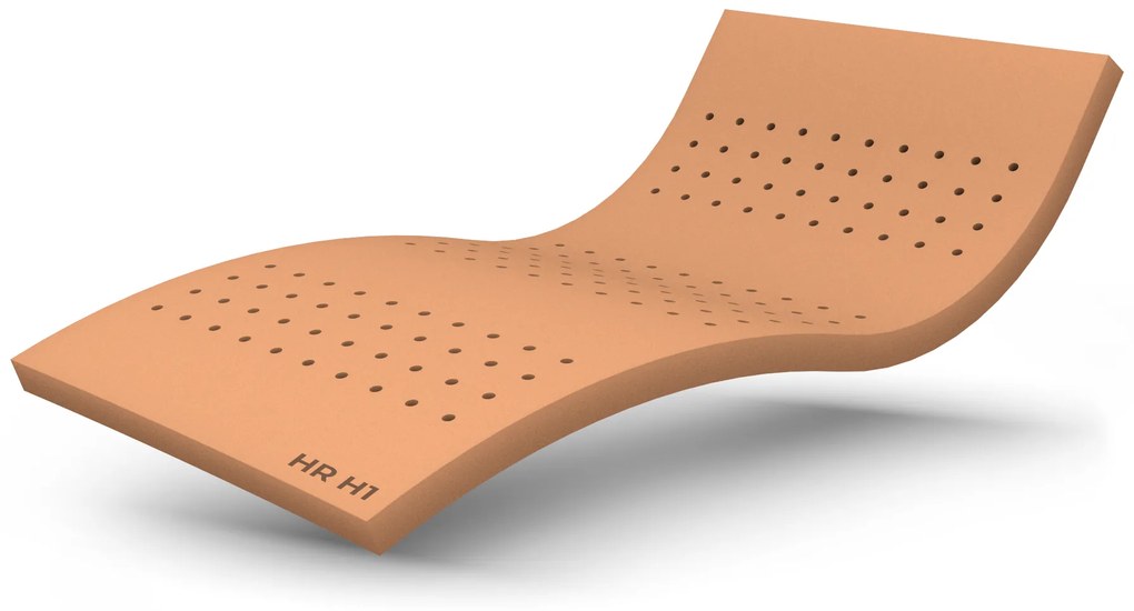 BEDTON TOPPER HR SOFT  130x200x5 ALOE VERA podšitý rounem