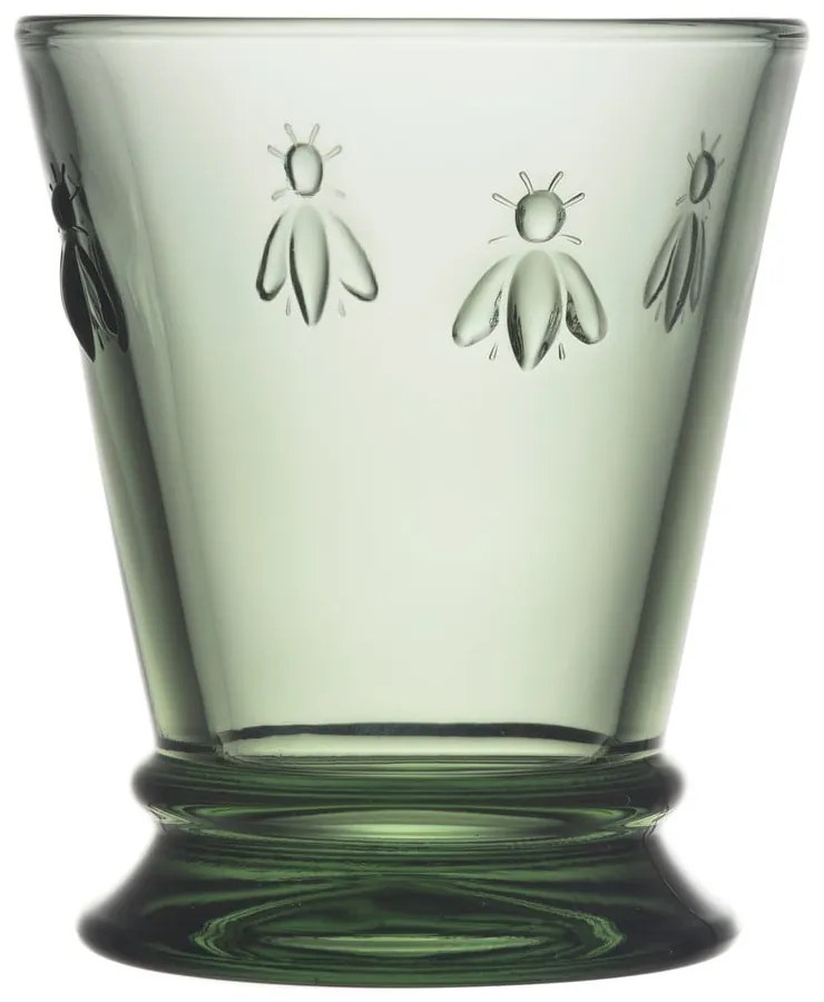 Zelená sklenice La Rochére Abeille, 260 ml