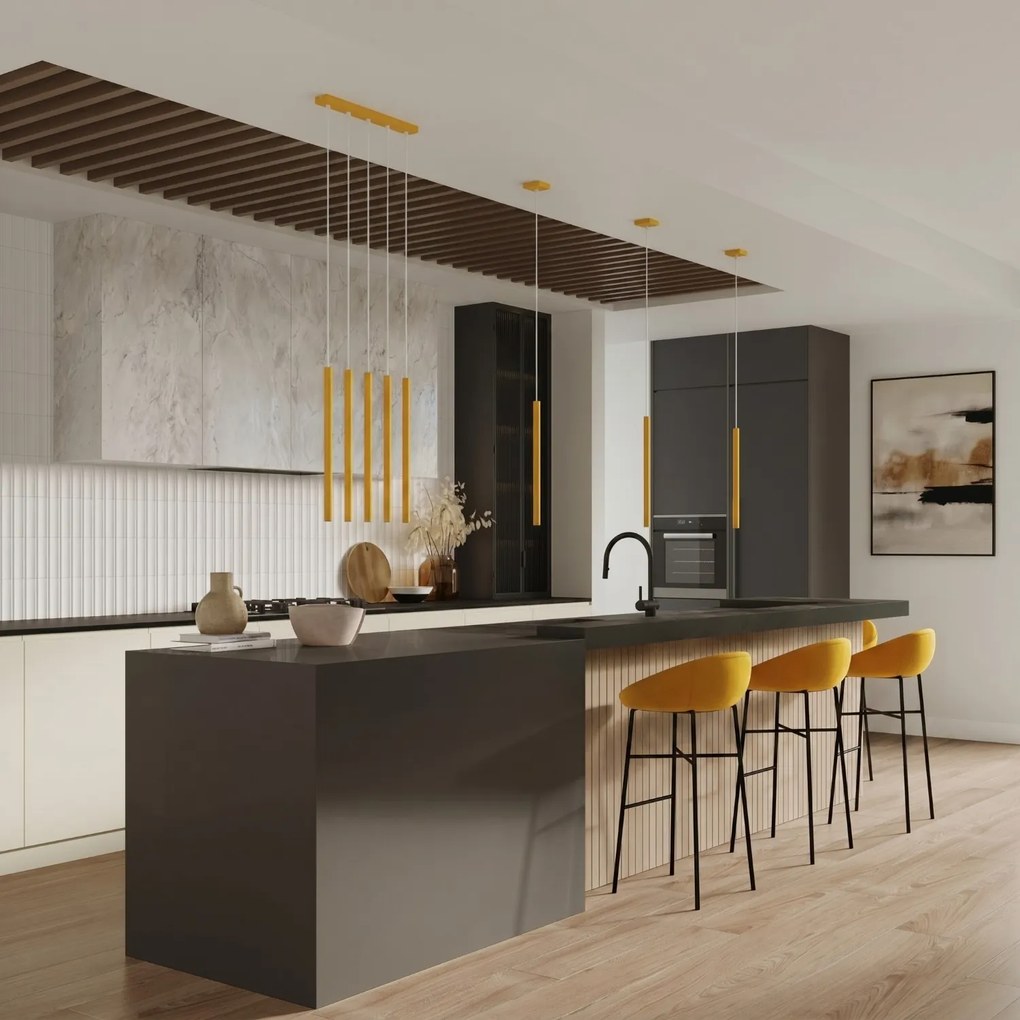 Sollux Lighting Závěsné svítidlo PASTELO 2 žluté