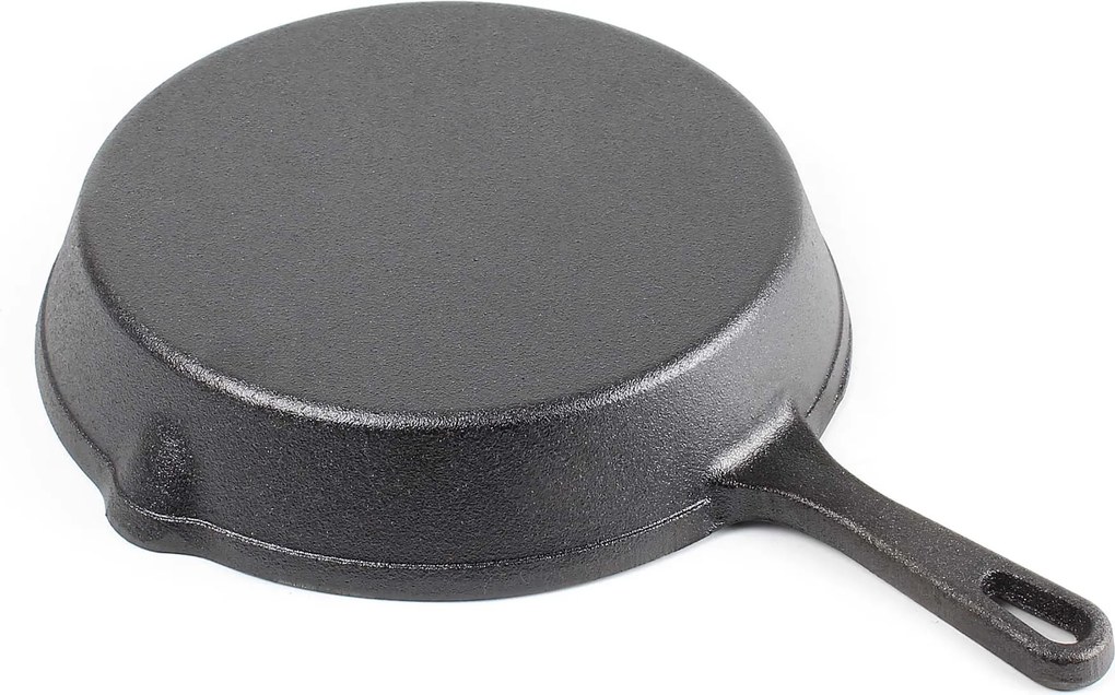 Litinová pánev Wiltec – 16 cm, černá (62963)