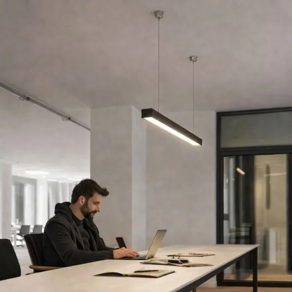 Brilagi - LED Závěs. svít. FULLDAY LED/10/15/20W/230V 2700/4000/6000K 60cm černá