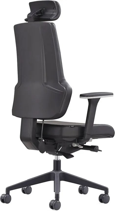 Ergonomická kancelářská židle MOSH Elite F – černá