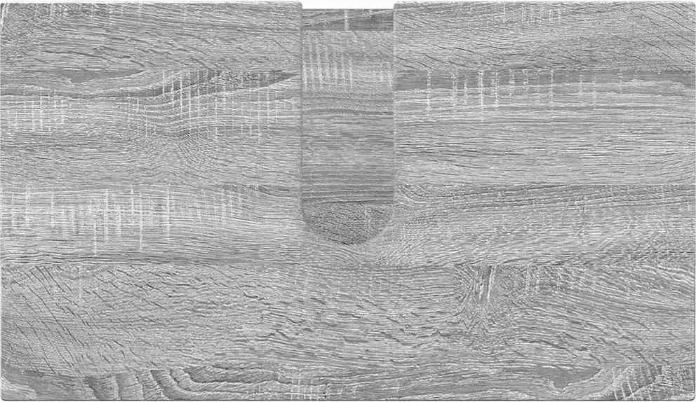 Sada koupelnového nábytku 2 ks Šedá Sonoma 61 x 35 x 64 cm 3392939