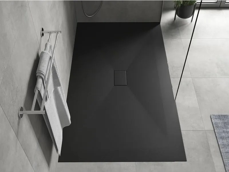 Mexen Hugo obdélníkový sprchový kout SMC 200 x 100 cm, černý - 42701020