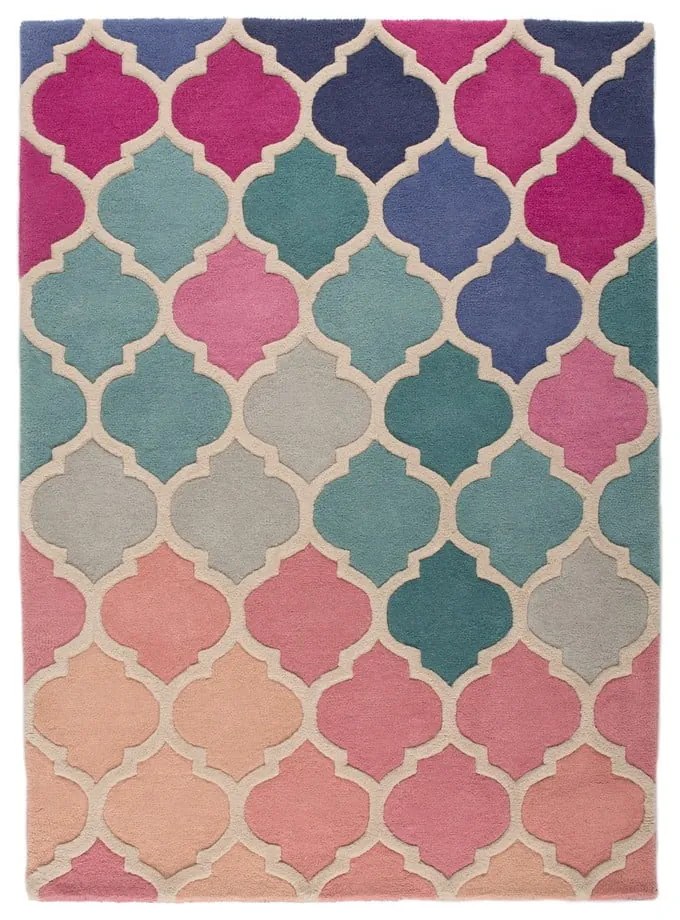 Vlněný koberec Flair Rugs Illusion Rosella, 120 x 170 cm