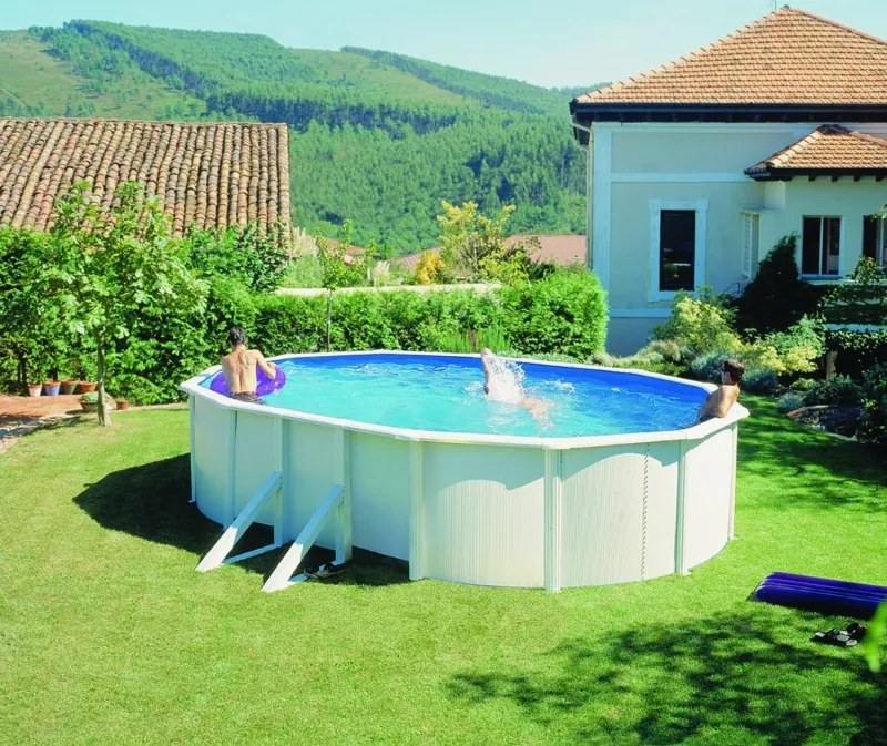 Bazén Planet Pool Classic WHITE/Blue – samotný bazén 535x300x120 cm vč. skimmeru - Planet Pool