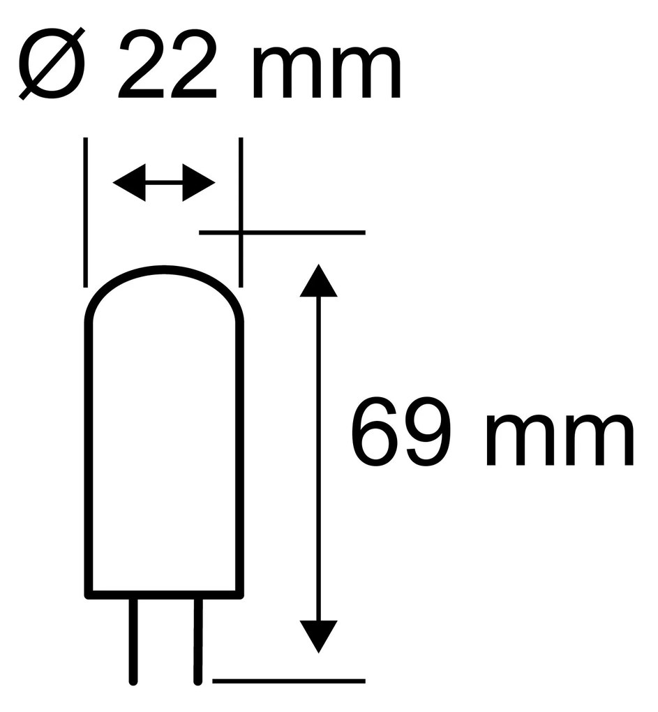Paulmann LED žárovka, 7,2W, 2700K, 230V, G9 stmívatelná