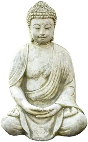 Zahradní betonová dekorace sedící Buddha - 24*17*38 cm