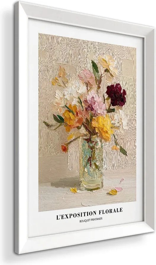 Tištěný obraz s rámem 56x75 cm Sunny Bouquet – Styler