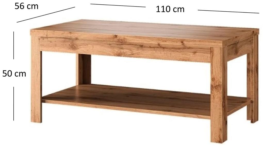 Konferenční stolek 100 dub wotan Clover Mebel Bos
