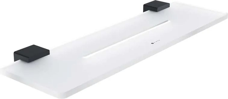 Nimco Kibo - Polička, délka 40 cm, matná černá Ki-X440-90