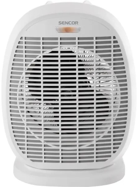 Sencor - Ventilátor s topným tělesem 1200/2000W/230V bílá/šedá