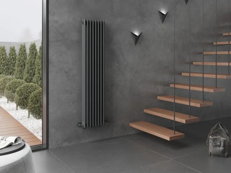 Mexen Denver, topné těleso 1600x378 mm, 1487 W, antracitová, W215-1600-378-00-66