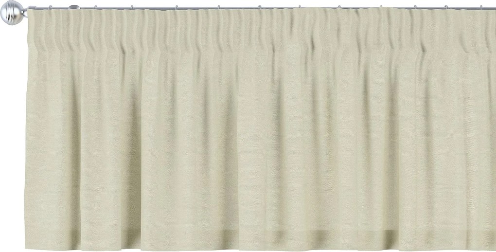 Krátký závěs na řasící pásce barva zelená