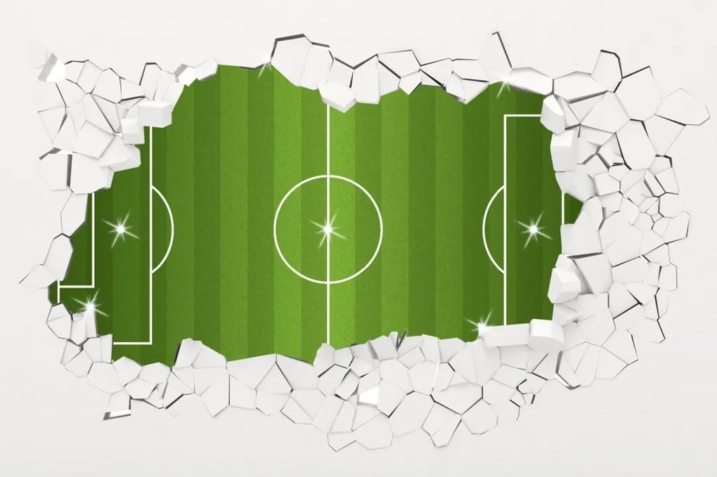Malvis Malvis Obraz na stěnu - fotbalové hřiště  150x100 cm
