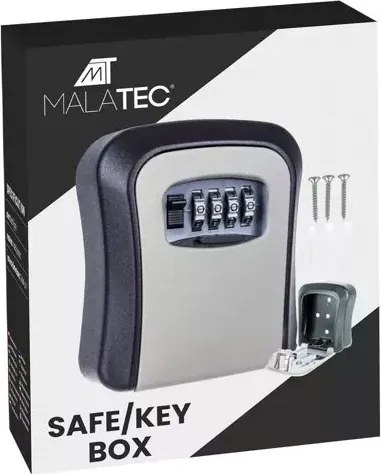 Lockbox bezpečnostní schránka na klíče Malatec 19447 s kódovým zámkem