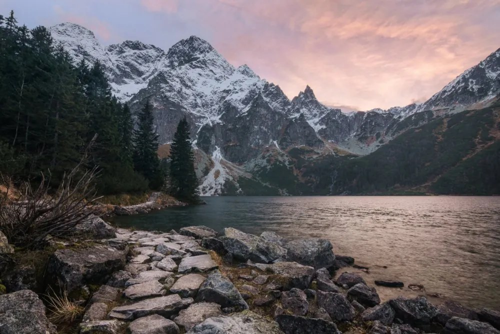 Fototapeta Horská Krajina Omyvatelný vlies 360x240