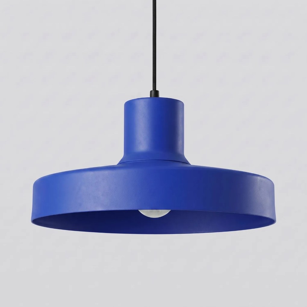 Sollux Lighting Závěsné svítidlo BILO ultramarínové