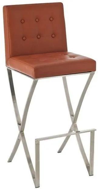 Barová židle DesignX světle hnědá
