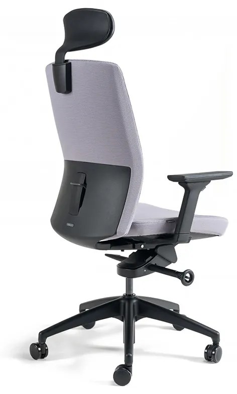 Office Pro Kancelářská ergonomická židle BESTUHL J2 SP — více barev, s podhlavníkem Modrá 214