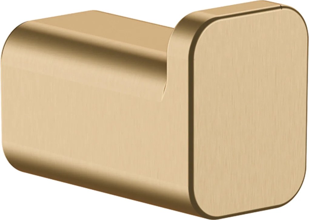 Hansgrohe AddStoris, jednoduchý háček, kartáčovaný bronz, HAN-41742140