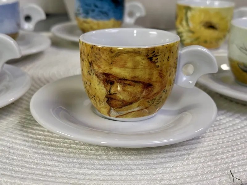 Sada 6 šálků na espresso Thun – Vincent van Gogh