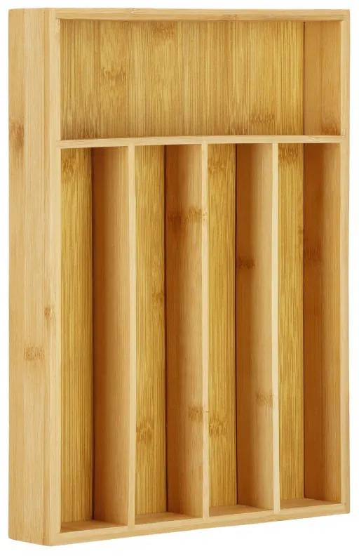 Příborník do zásuvky 25 cm, přírodní bambus SPRINGOS HA5092