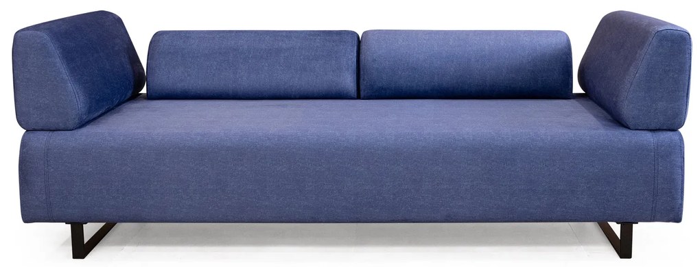 Hanah Home Pohovka INFINITY s postranním stolkem modrá 560ARE1322