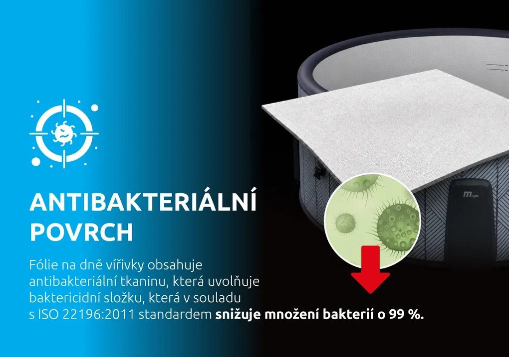Mspa | Vířivý bazén MSPA Tidal F-TD066WE | 11400306
