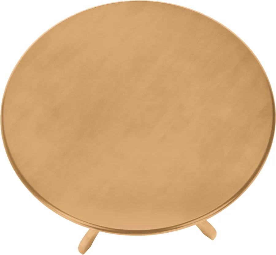 Jídelní stůl, kulatý, dub světlý, průměr 106 cm, TABLOS