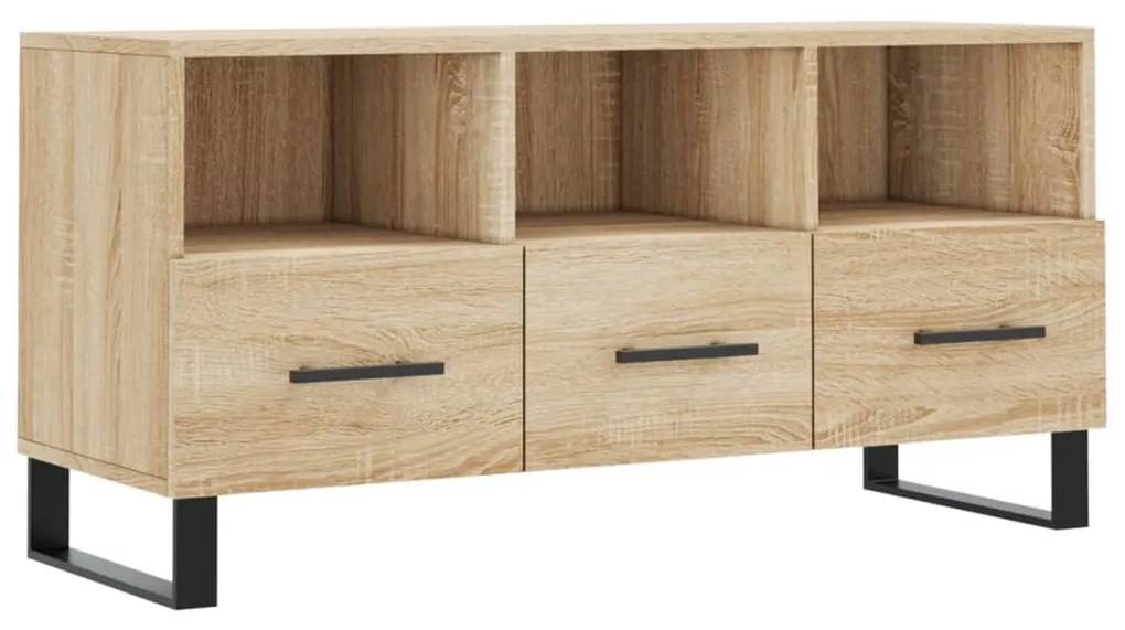 TV skříňka dub sonoma 102 x 36 x 50 cm kompozitní dřevo - Default Title