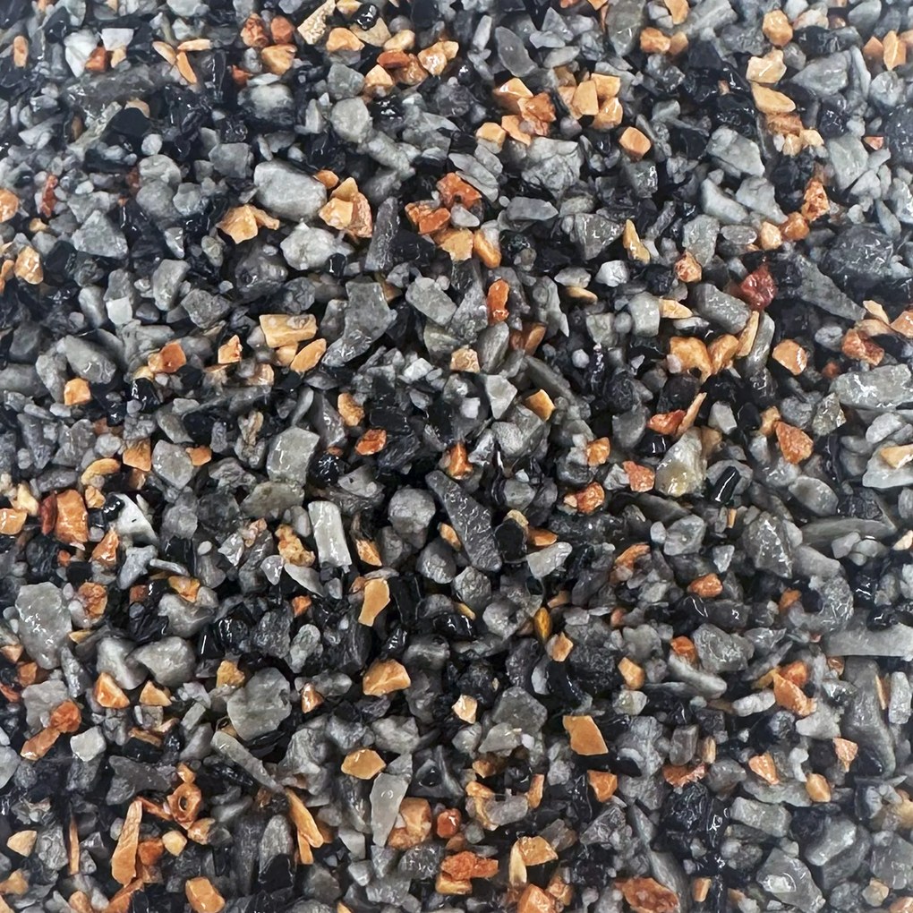 Báča Beton Marmolit na podlahu Modena Frakce: Jemná (0,7 – 1,8 mm), vydatnost setu 1,8 m², Doporučené použití v: exteriéru - jednosložkový polyuretan