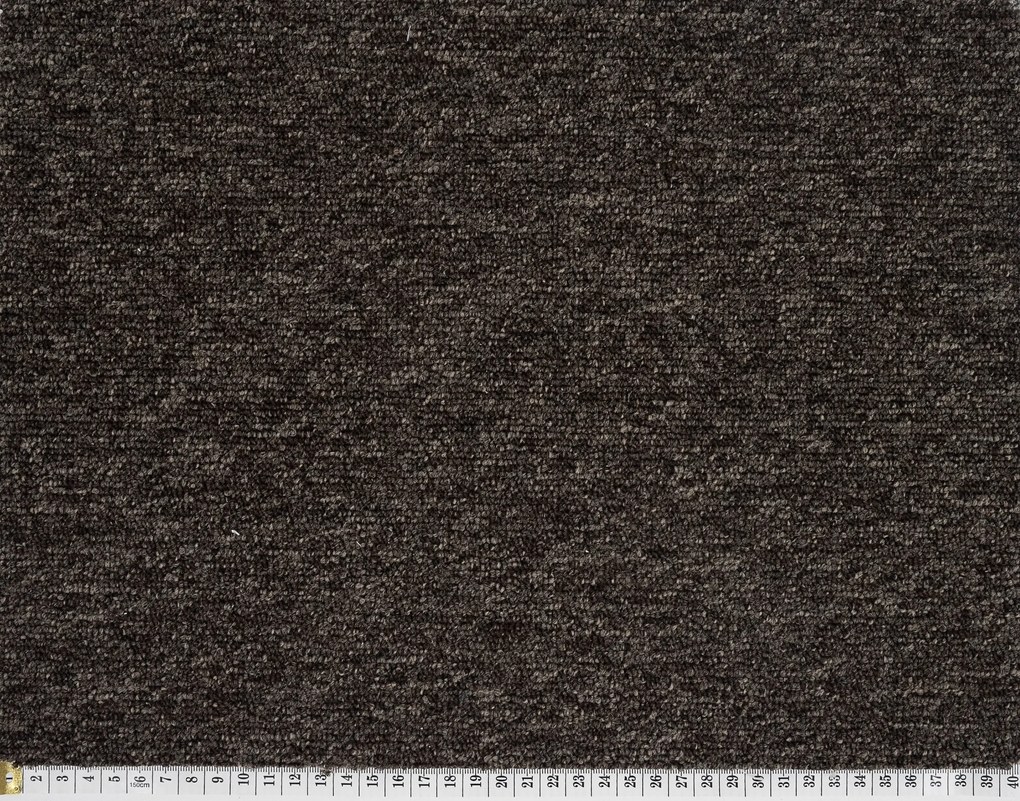 Associated Weavers, Metrážový koberec Medusa 43, na míru, šíře 4m, hnědá, ab (mřížka), chodba / předsíň
