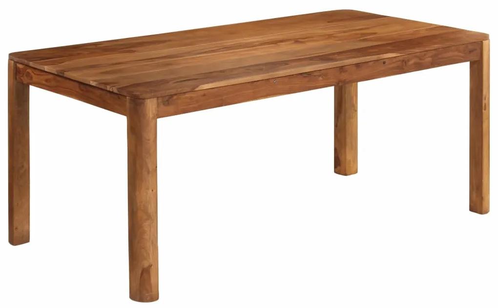 246257 vidaXL Jídelní stůl z masivního sheeshamového dřeva 180 x 90 x 76 cm