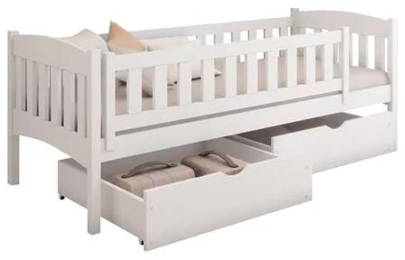 Dětská postel se zásuvkami Jerasti 90, Barva: šedá