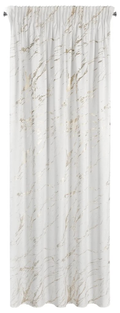 ZATEMŇOVACÍ ZÁVĚS NA PÁSCE MOLLY 140X270 CM VZOROVANÁ