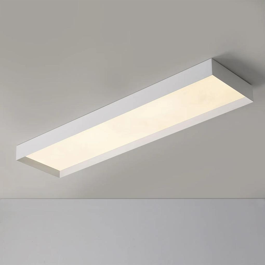 ACB Iluminacion Stropní LED svítidlo MUNICH, š. 120 cm, 55W, CRI90 Barva: Bílá, Teplota světla: 4000K - denní bílá, Stmívání: DALI/PUSH