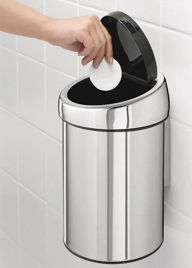 Brabantia Koš Touch Bin 3L lesklá ocel