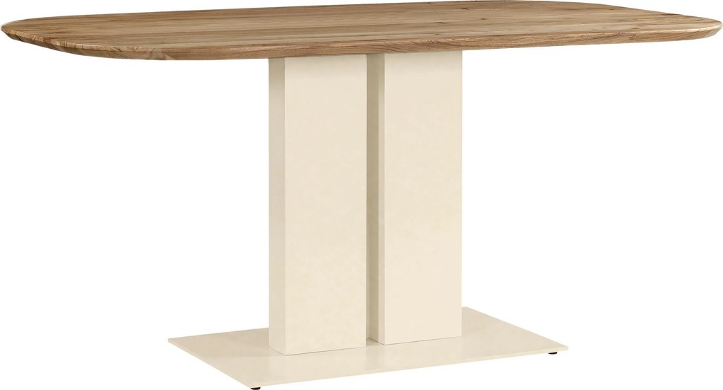 XXXLutz JÍDELNÍ STŮL, akácie, barvy akácie, krémová, 160/95/76 cm Lomoco - Jídelní stoly - 001630029401