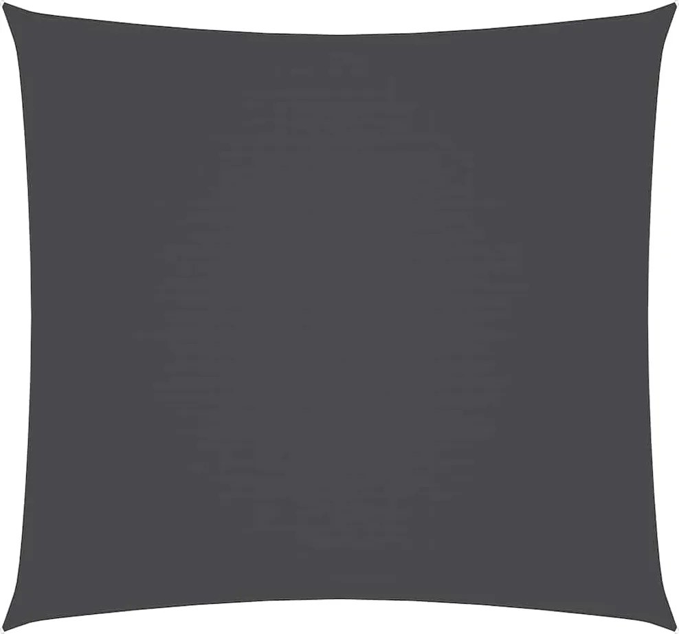 Stínící plachta oxfordská látka čtvercová 7 x 7 m antracitová 135088